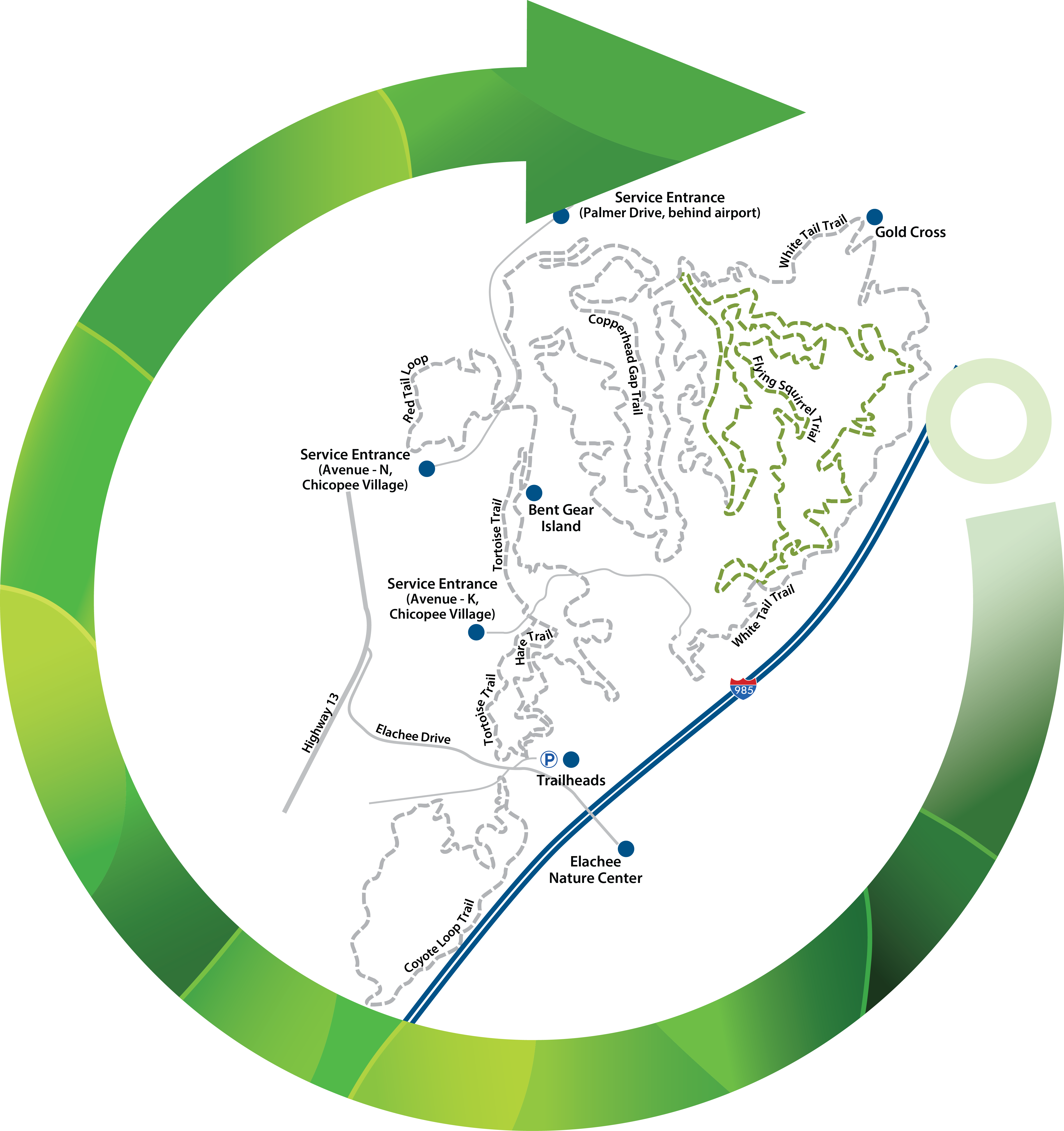 Flying Squirrel Trail – Chicopee Woods