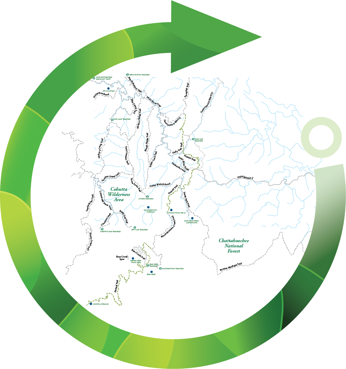 Pinhoti Trail – Cohutta Wilderness