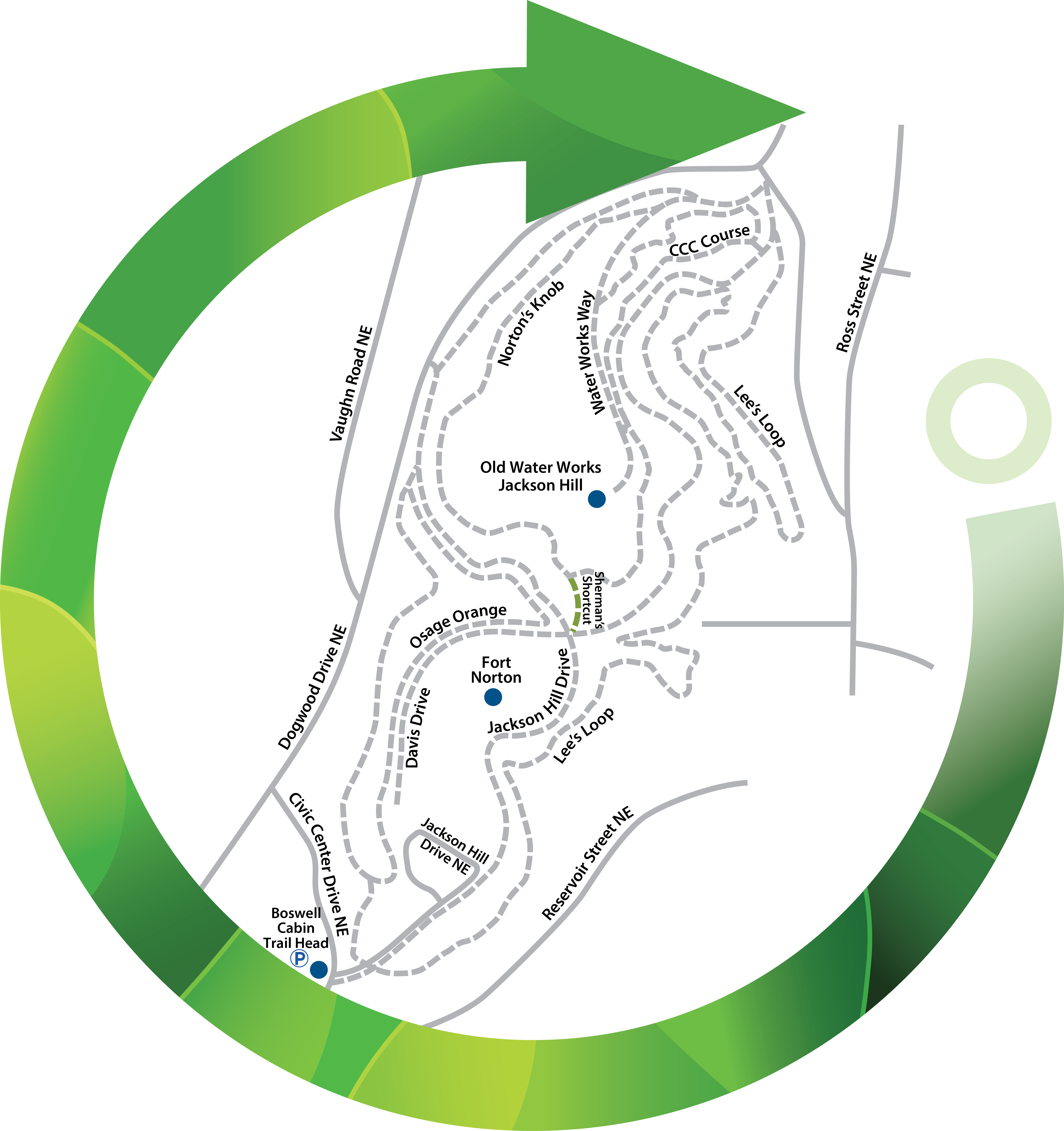 Sherman’s Shortcut – Jackson Hill Trails