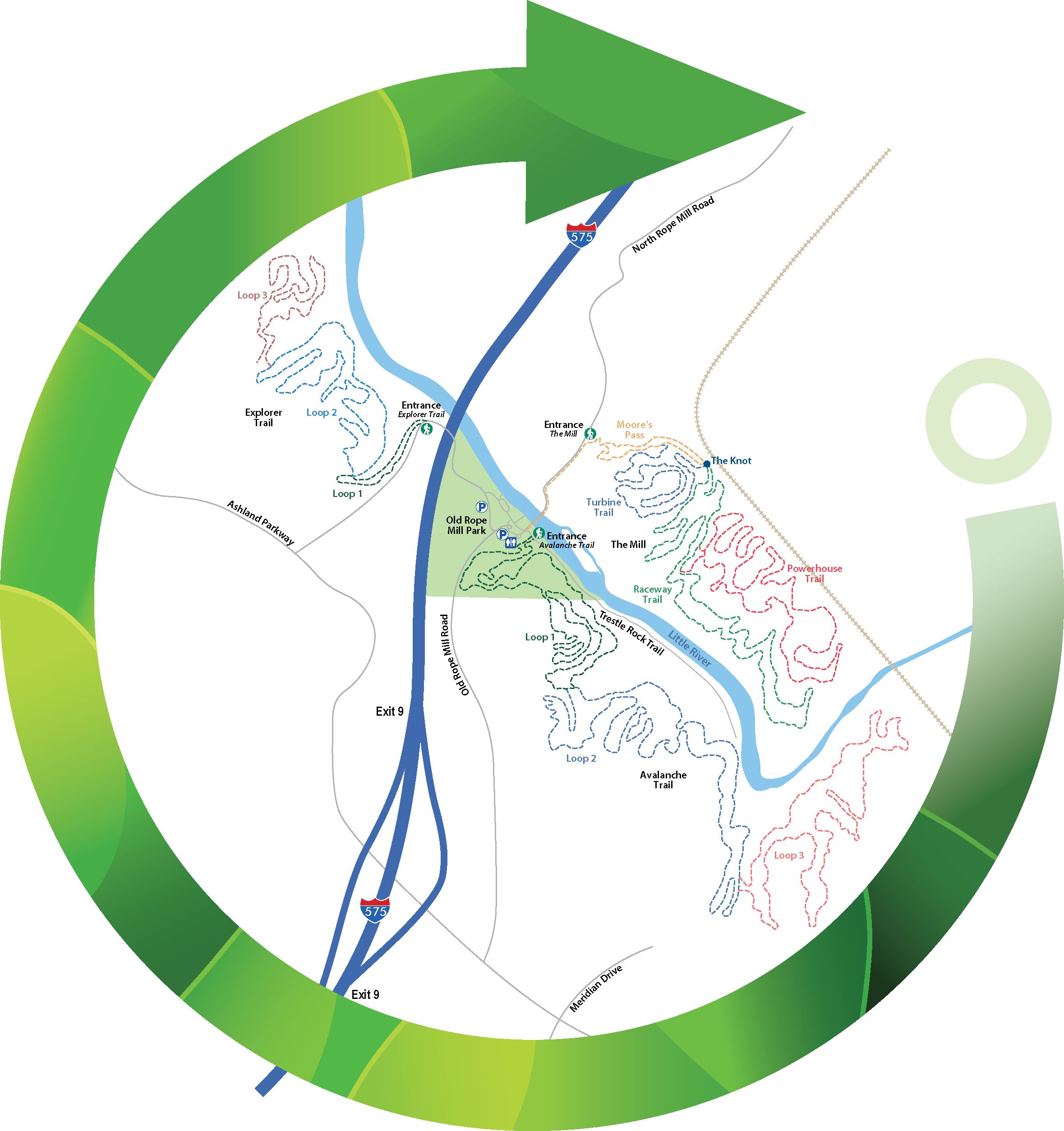 Taylor Randahl Memorial Bike Trails at Olde Rope Mill Park- Explorers ...