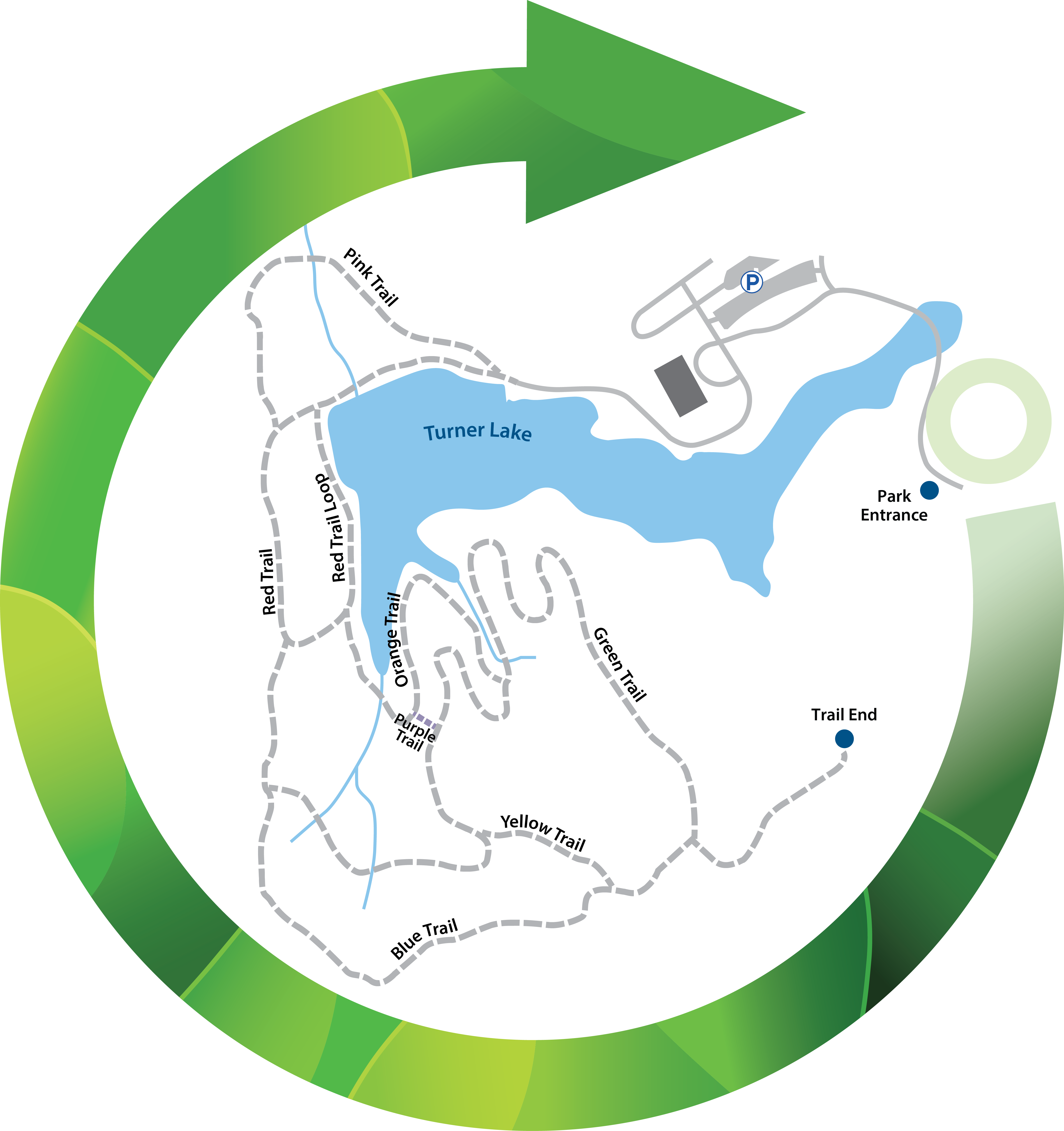 Turner Lake Park Map at George Buttenshaw blog