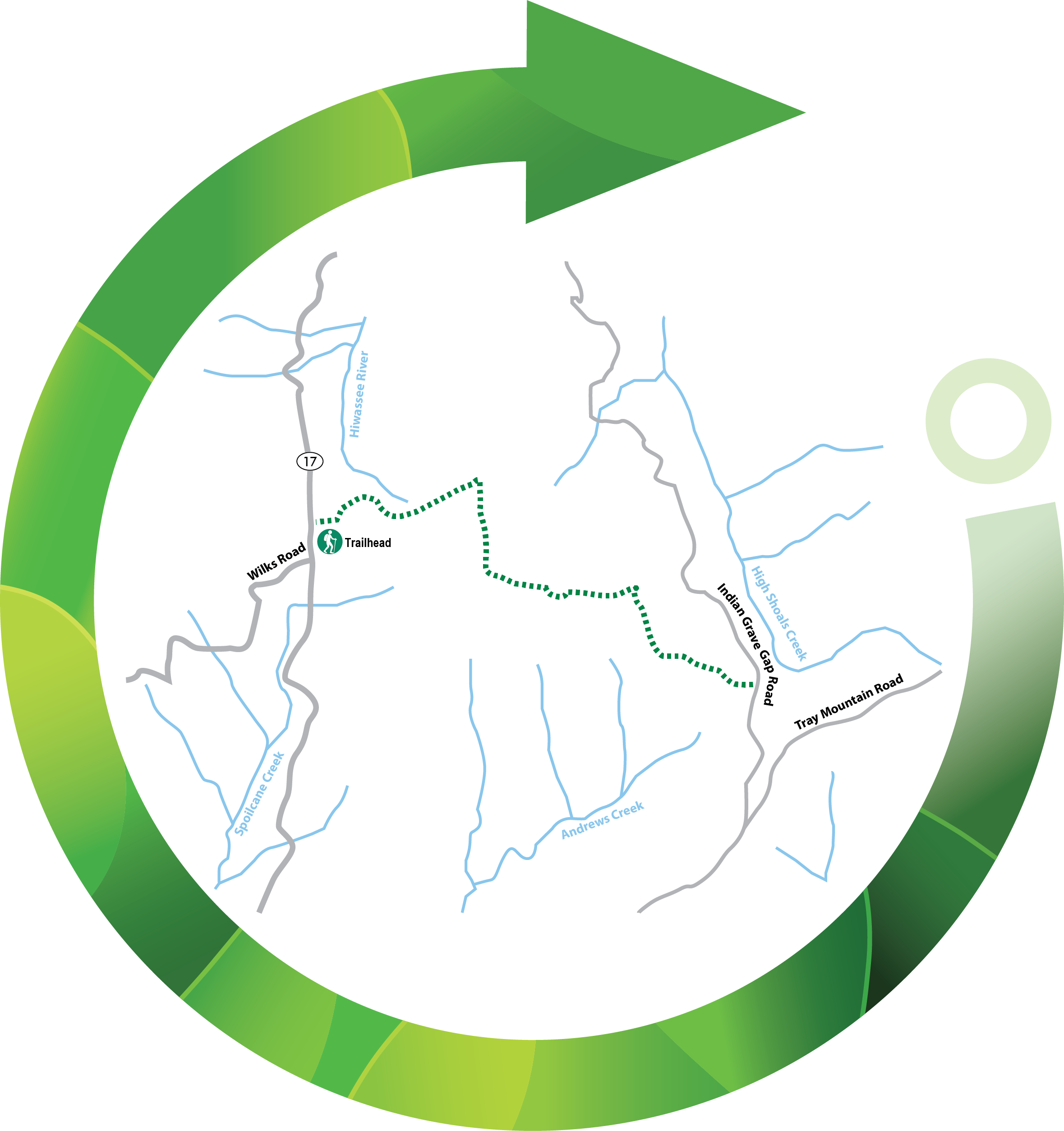 Unicoi Gap to Rocky Mountain