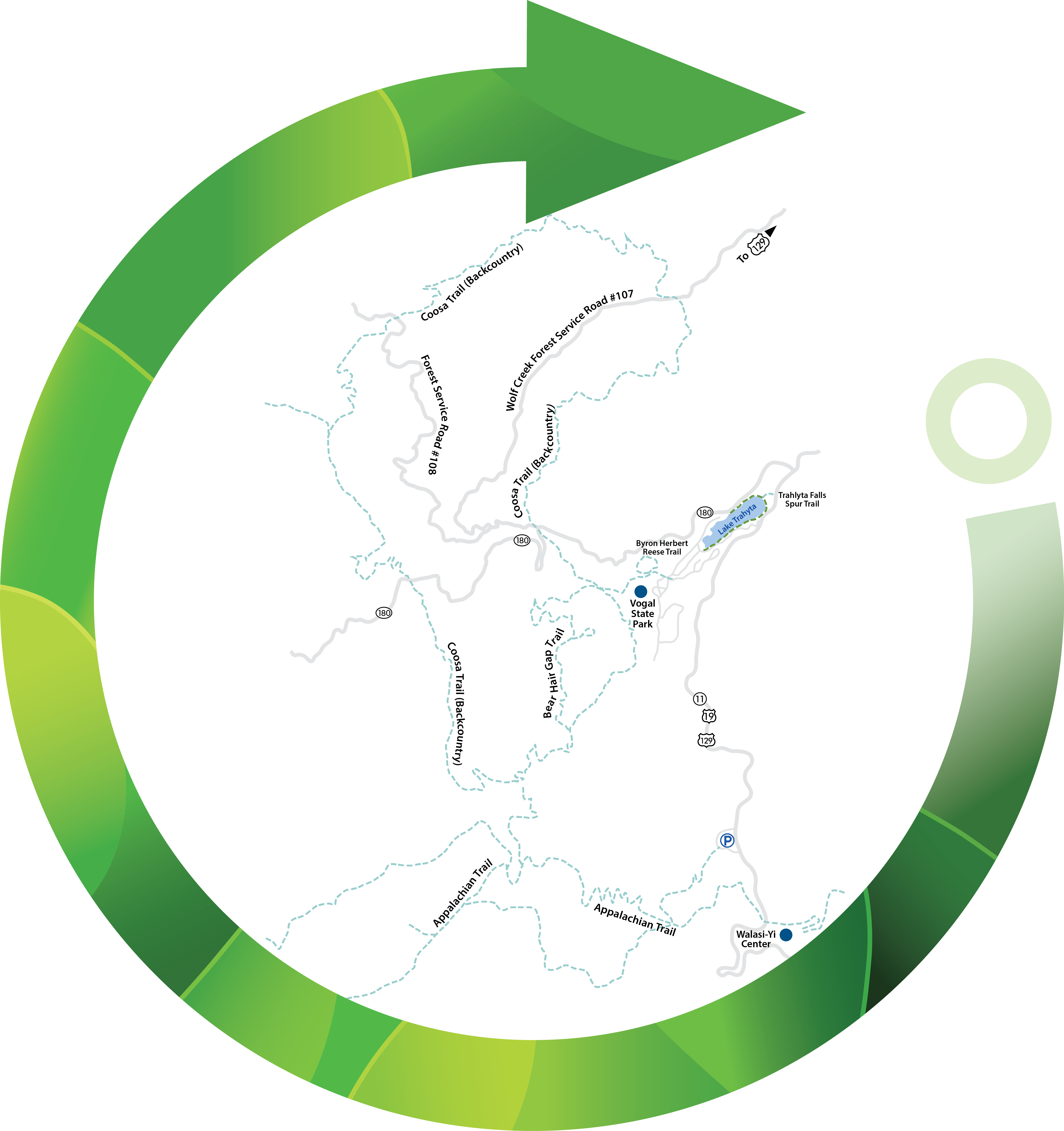 Trahlyta Lake Trail – Vogel State Park